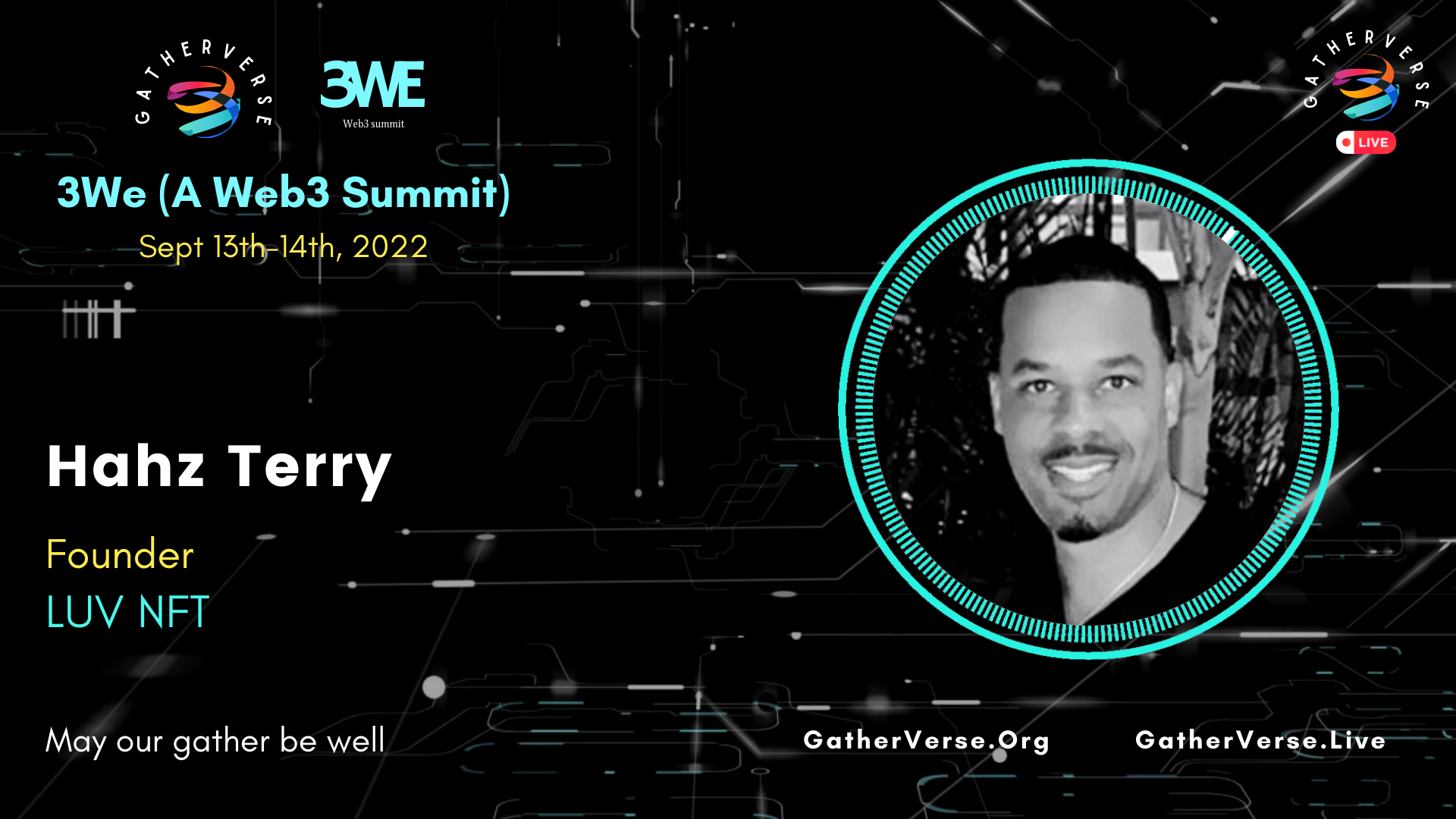 Hahz Terry- Founder, LUV NFT – GatherVerse
