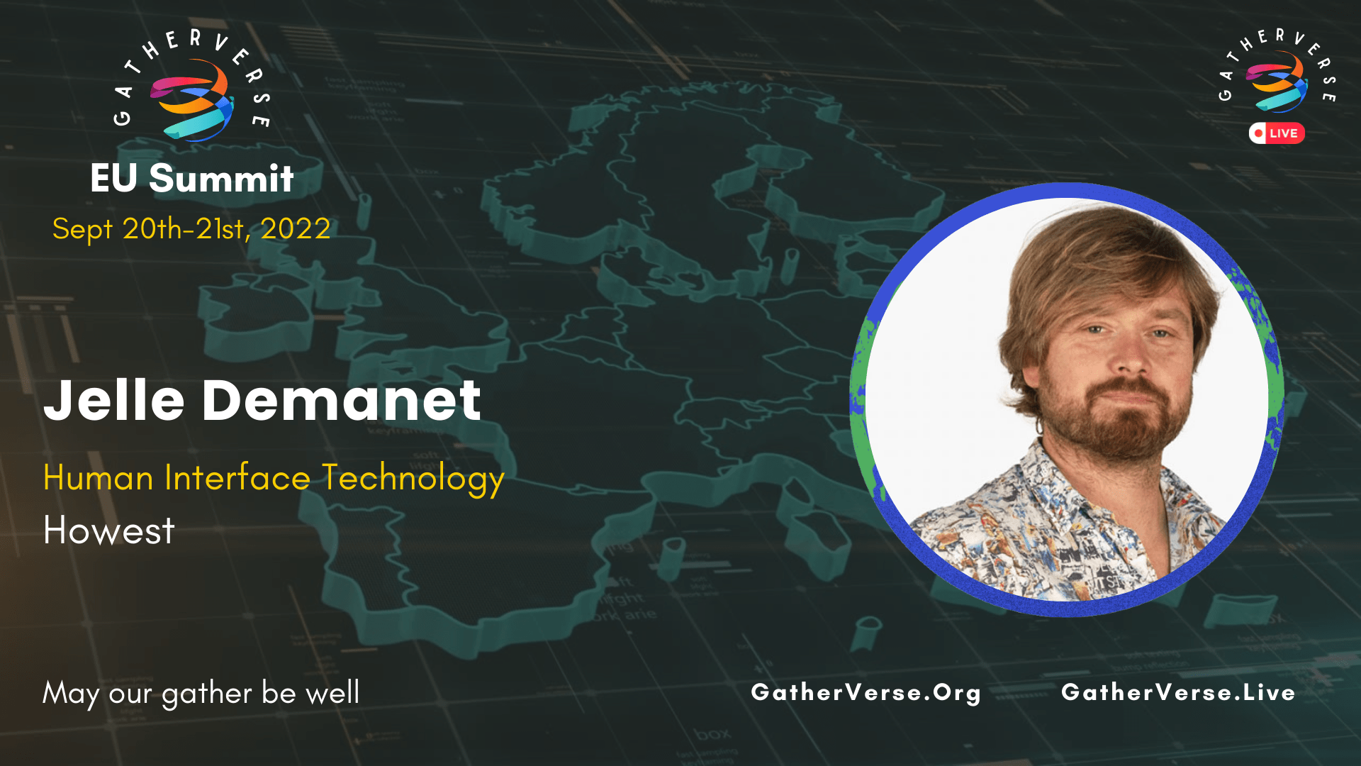 Jelle Demanet – Human Interface Technology, Howest – GatherVerse