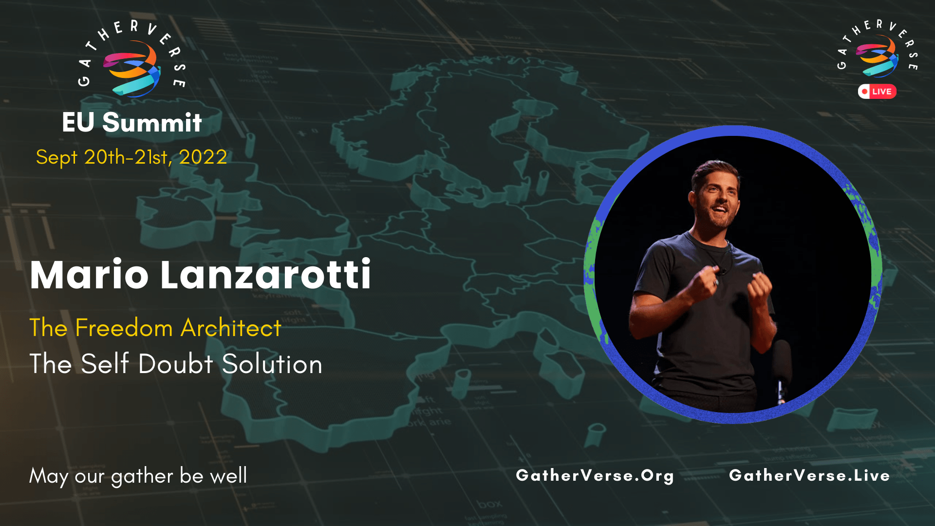 Mario Lanzarotti – The Freedom Architect, The Self Doubt Solution ...