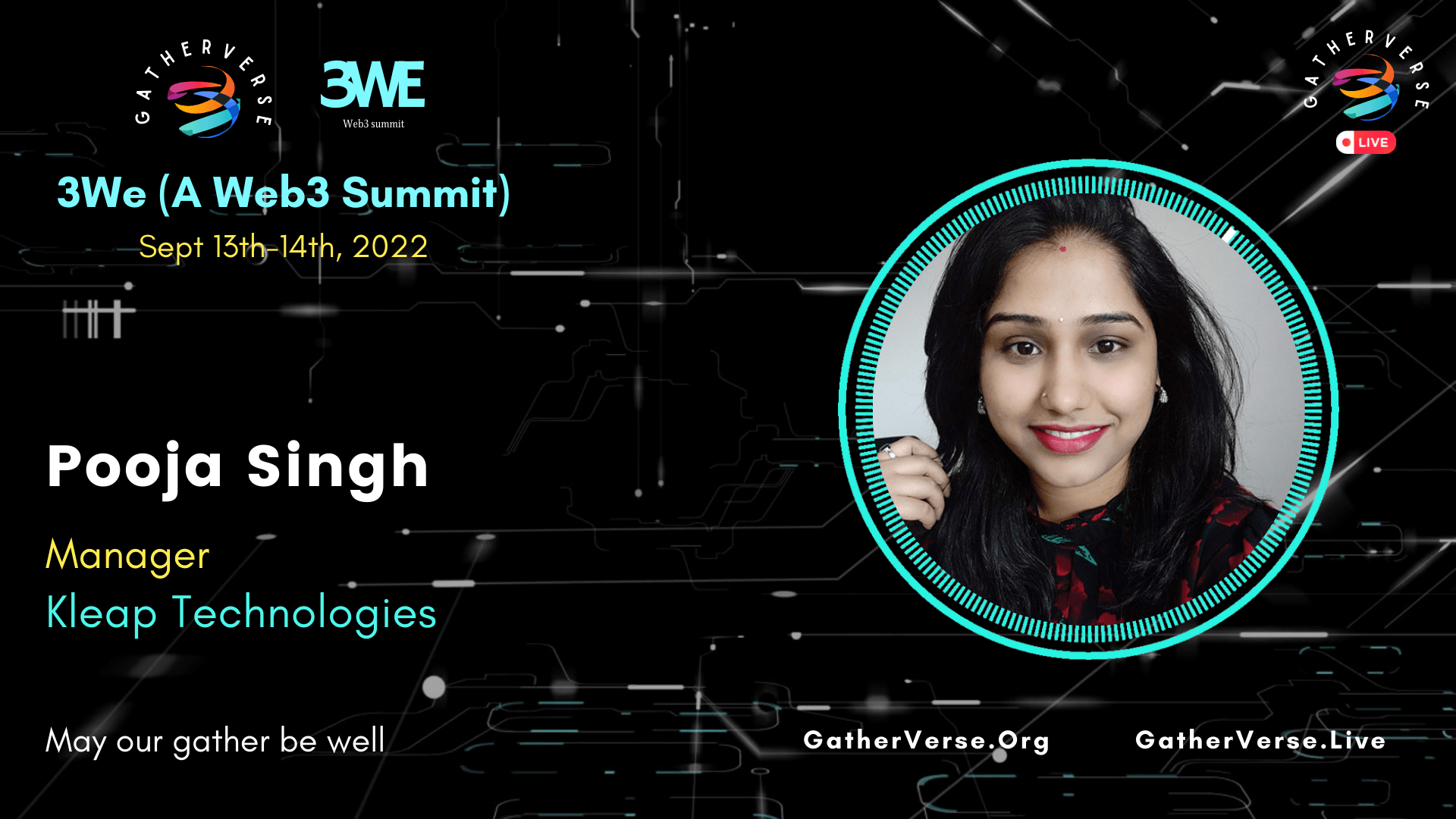 Pooja Singh – Manager, Kleap Technologies – GatherVerse