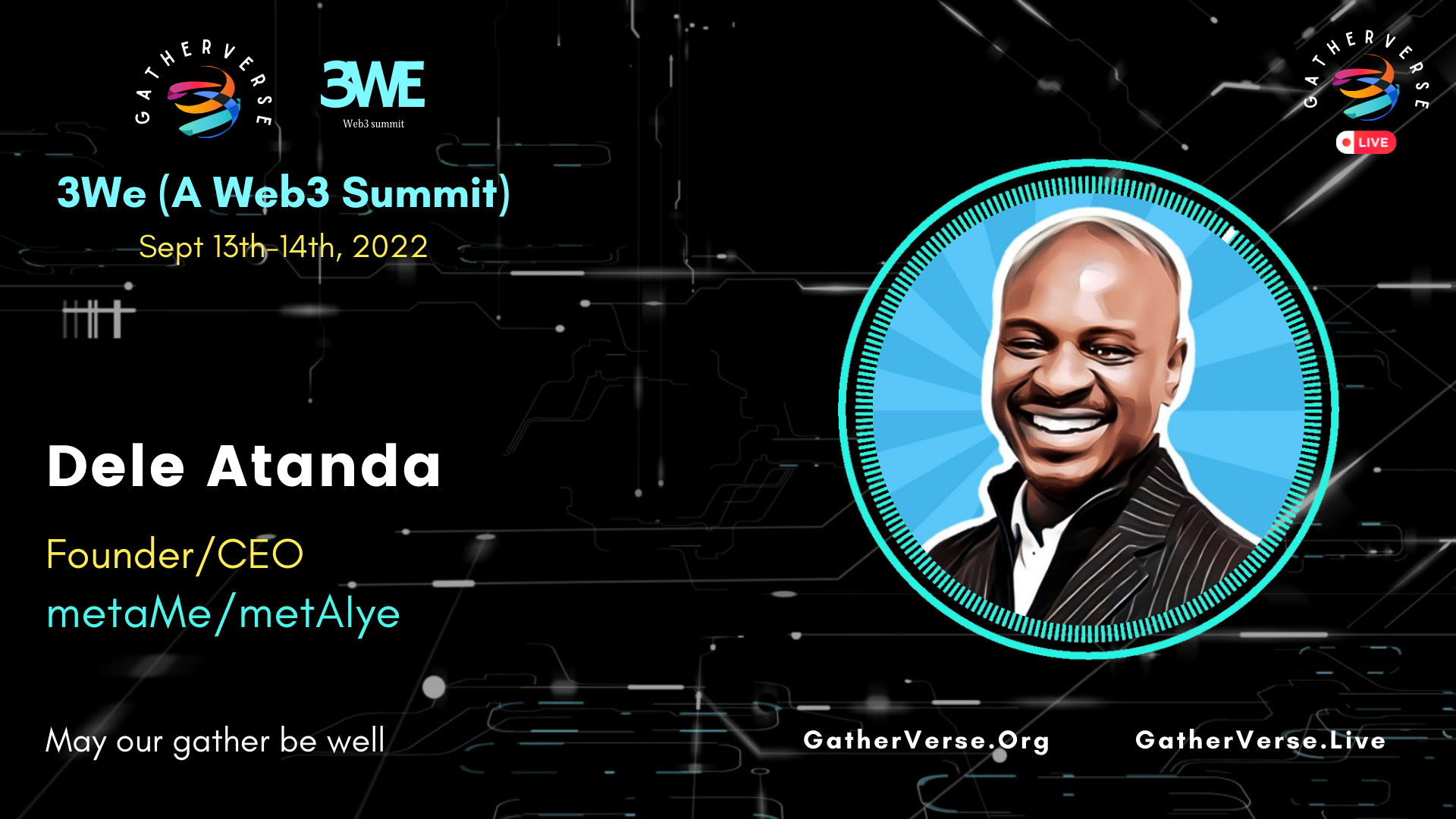 Dele Atanda – Founder/CEO, metaMe/metAIye – GatherVerse