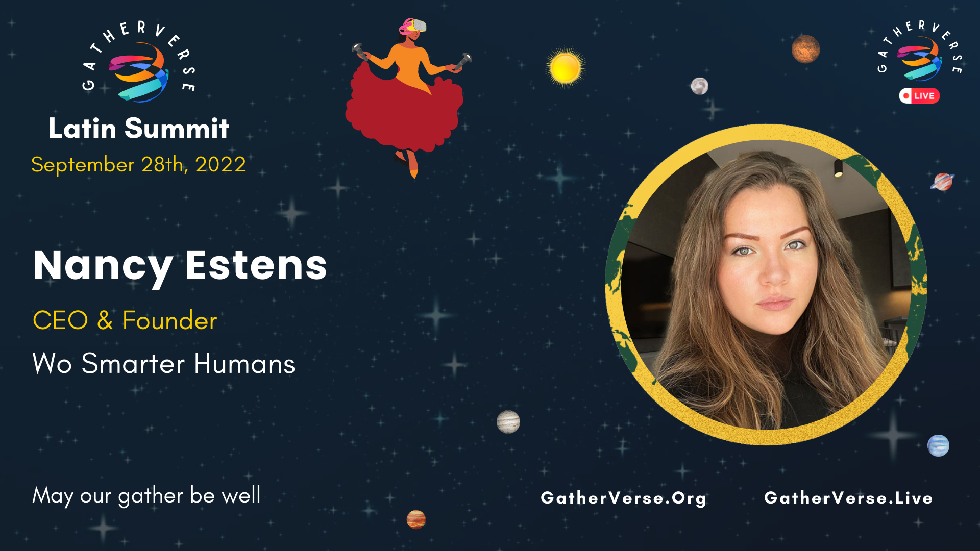 Nancy Estens – CEO & Founder, Wo Smarter Humans – GatherVerse