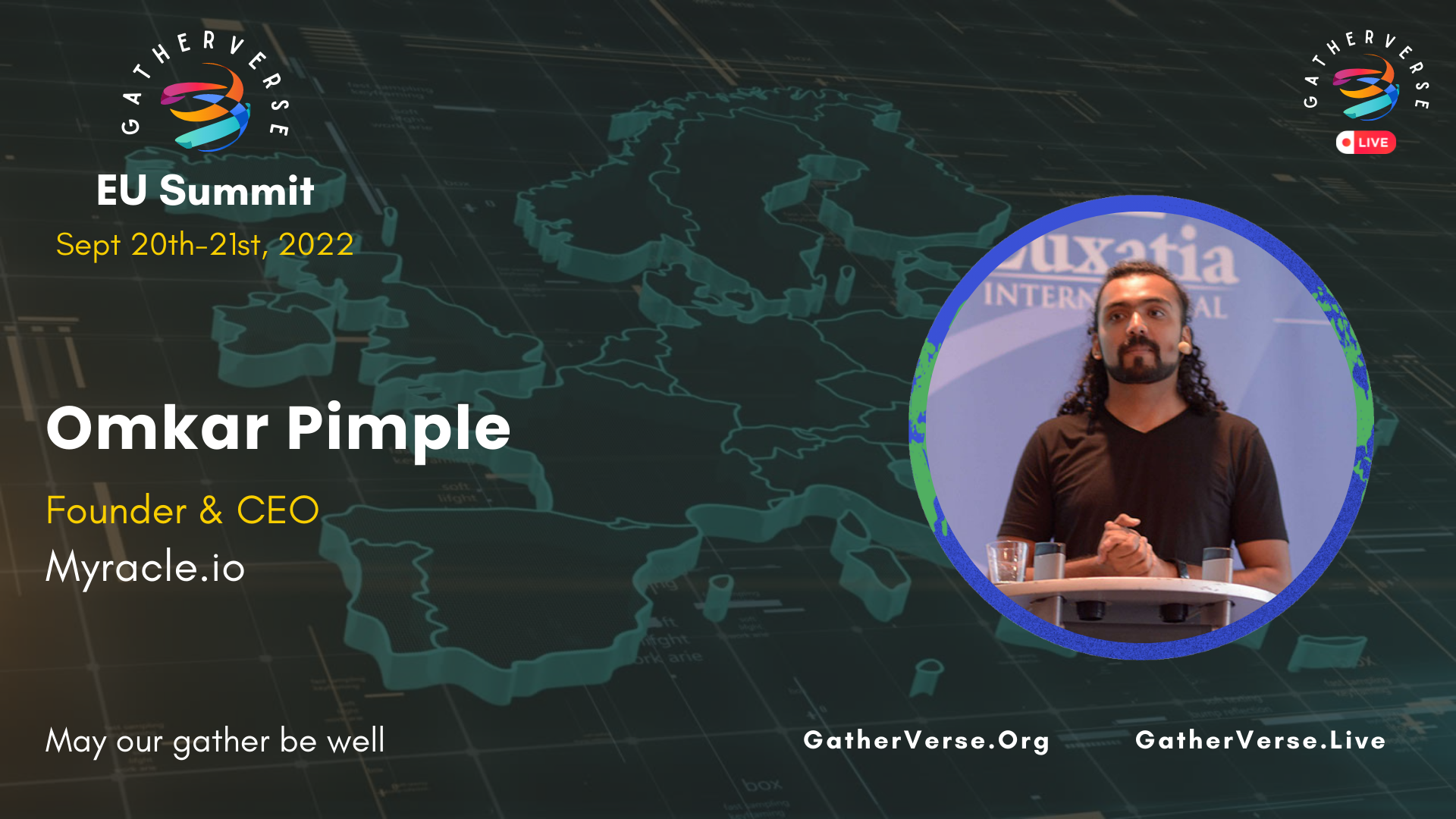 Omkar Pimple – Founder & CEO, Myracle.io – GatherVerse