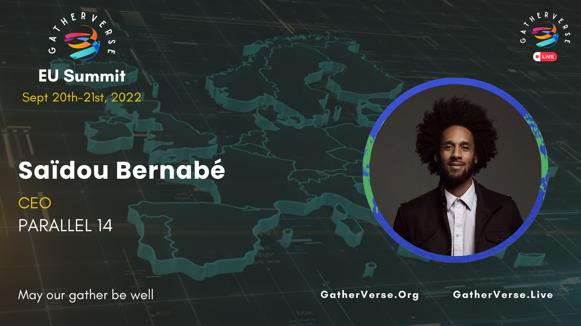 Saïdou Bernabé – CEO, PARALLEL 14 – GatherVerse