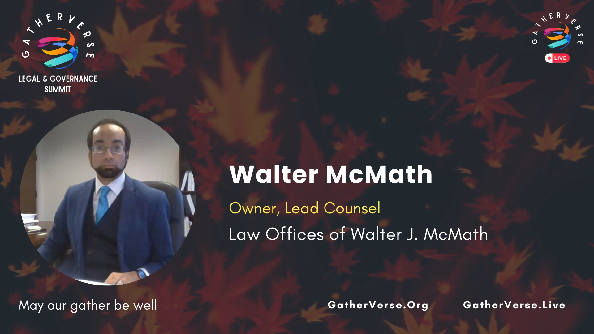 Walter McMath – Owner, Lead Counsel | Law Offices of Walter J. McMath ...