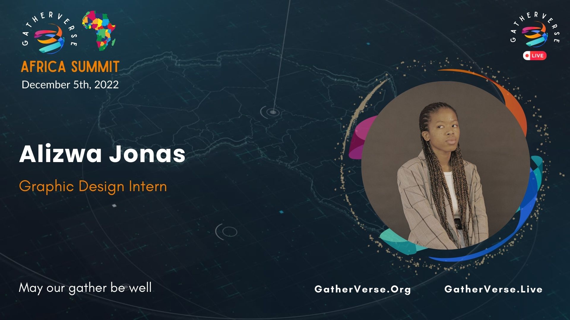 Alizwa Jonas – Graphic Design Intern – GatherVerse