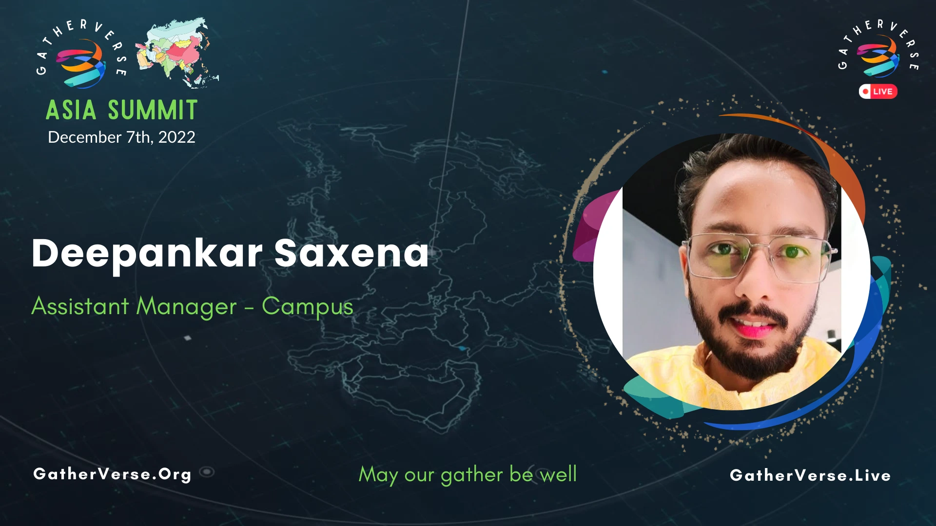 Deepankar Saxena – Assistant Manager – Campus – GatherVerse