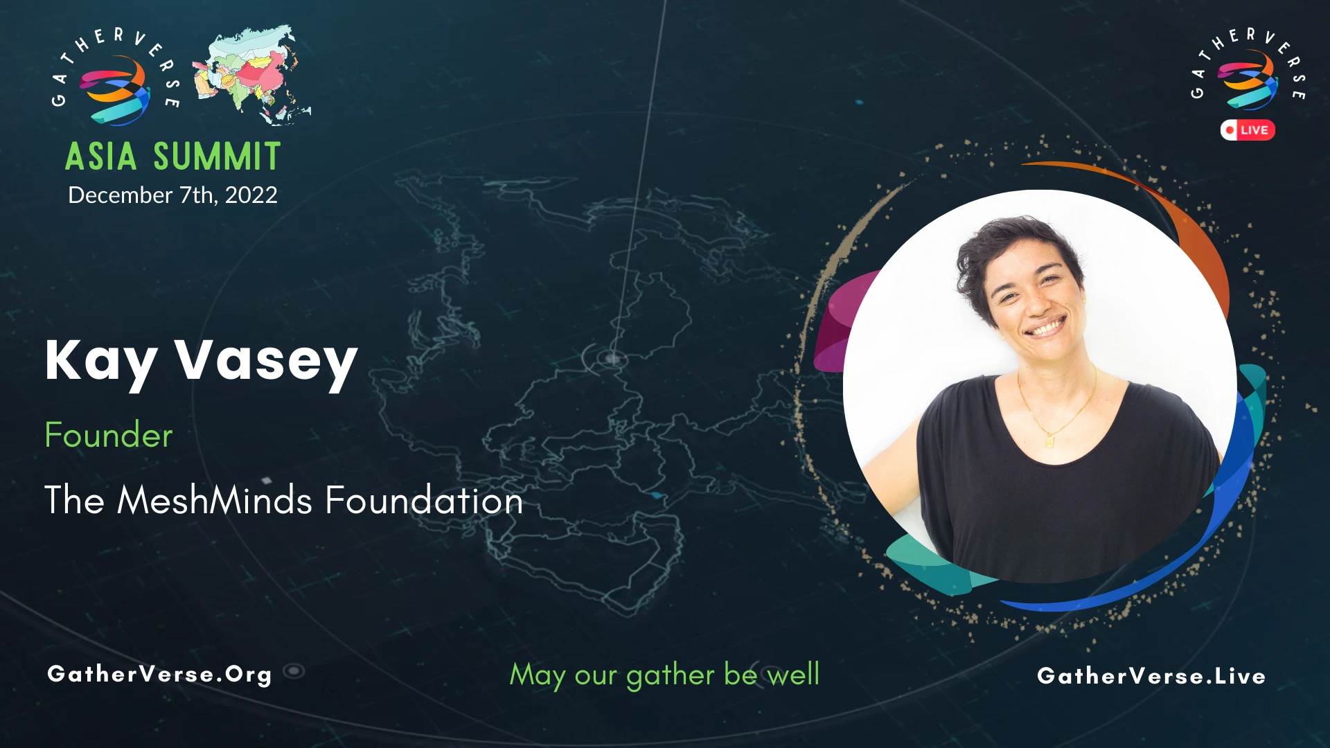 Kay Vasey – Founder | The MeshMinds Foundation – GatherVerse