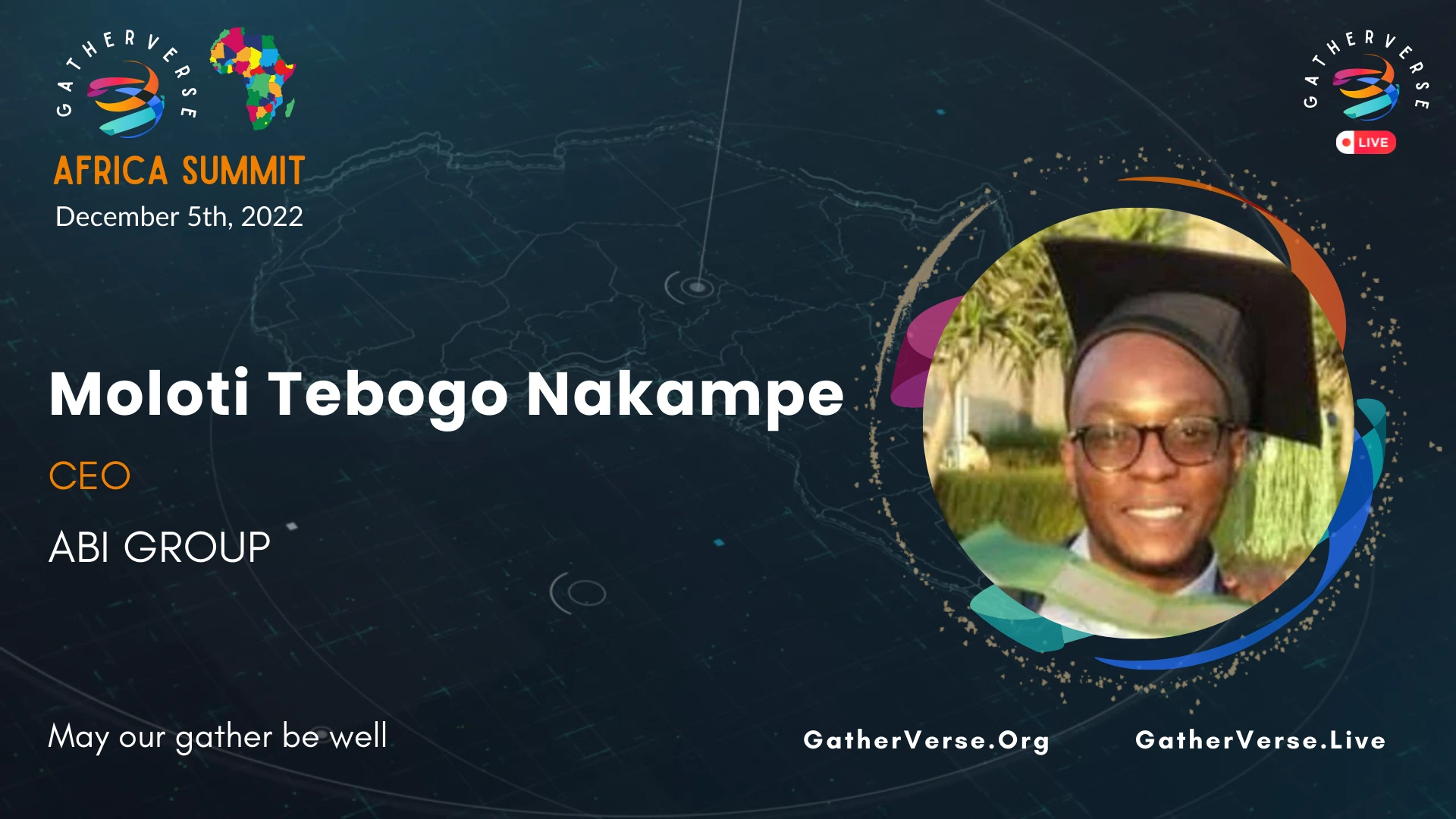 Moloti Tebogo Nakampe – CEO | ABI GROUP – GatherVerse