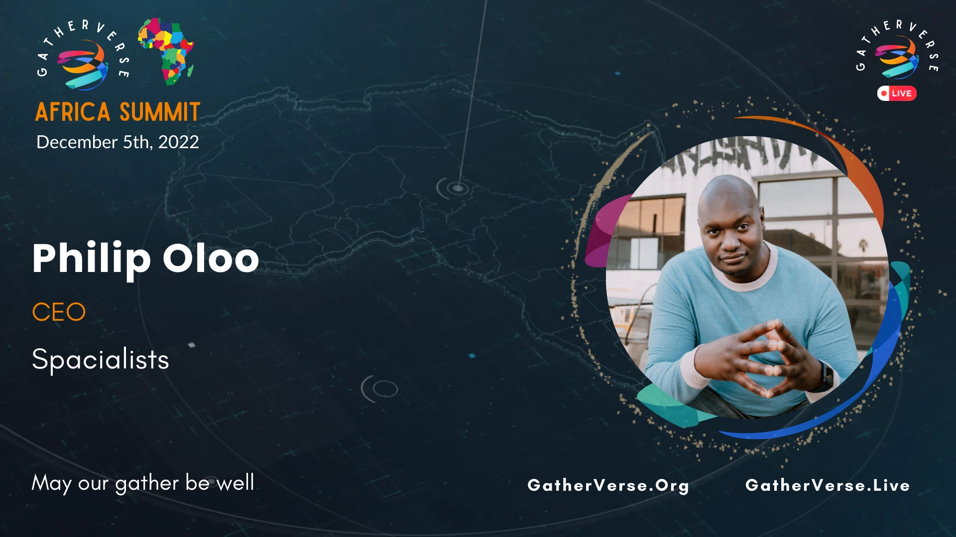 Philip Oloo – CEO | Spacialists – GatherVerse