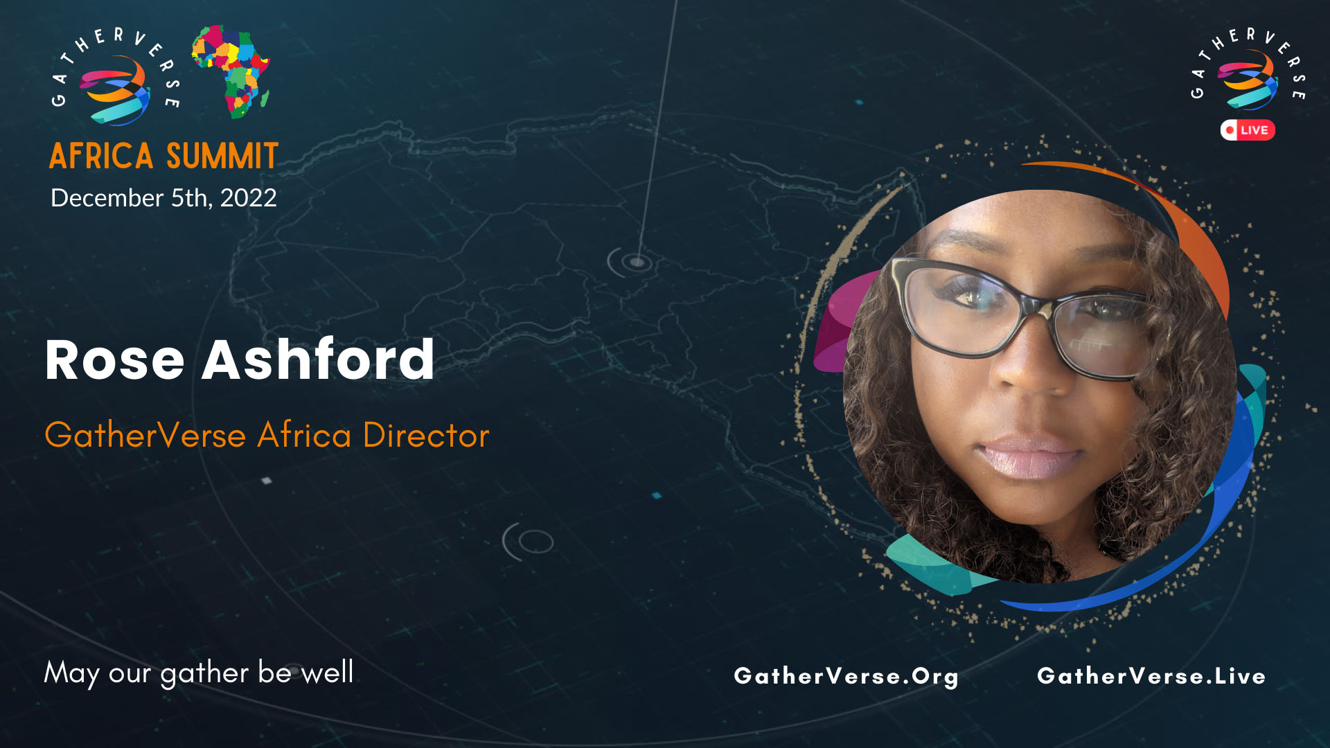 Rose Ashford – GatherVerse Africa Director – GatherVerse