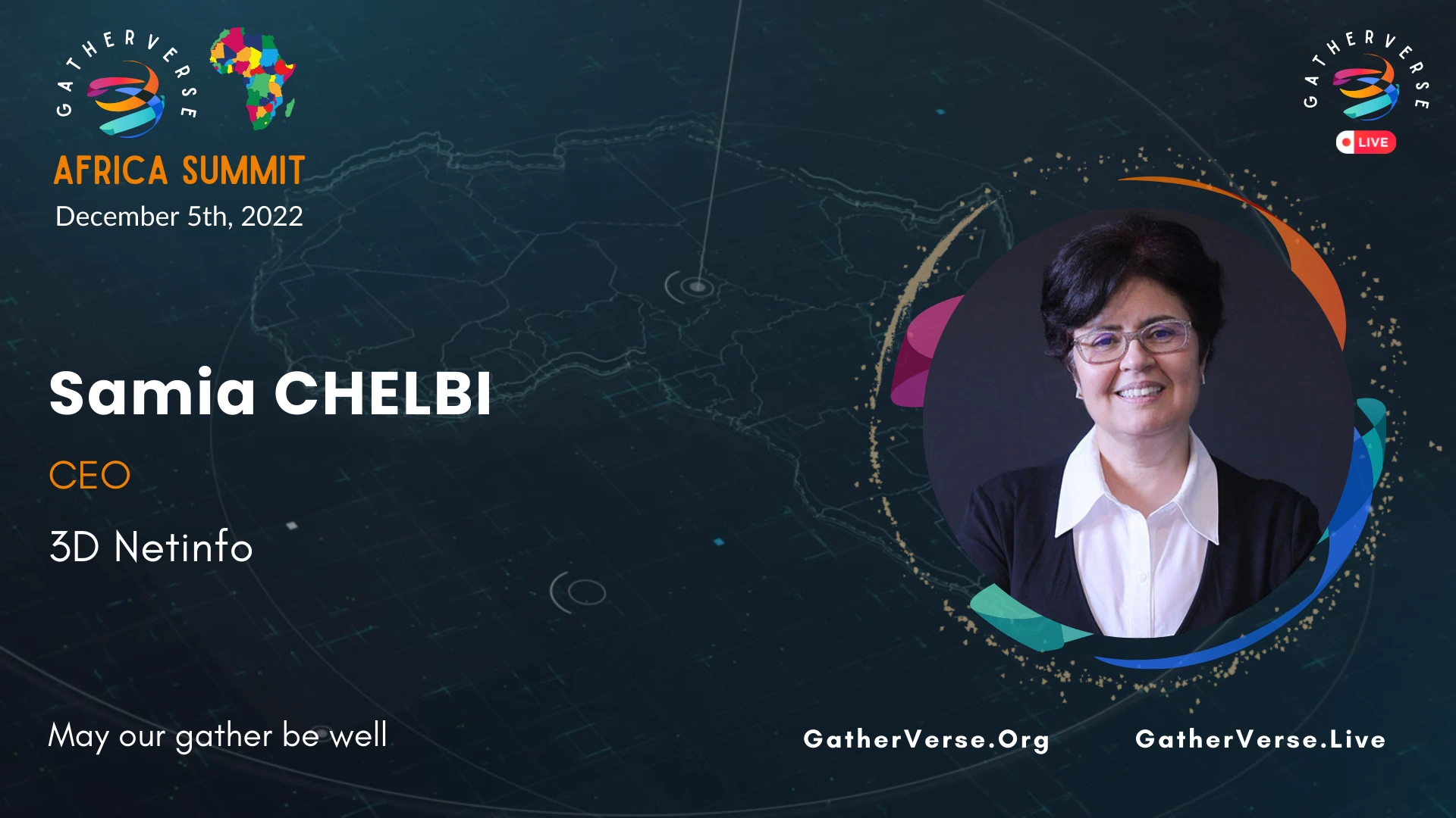 Samia CHELBI – CEO | 3D Netinfo – GatherVerse
