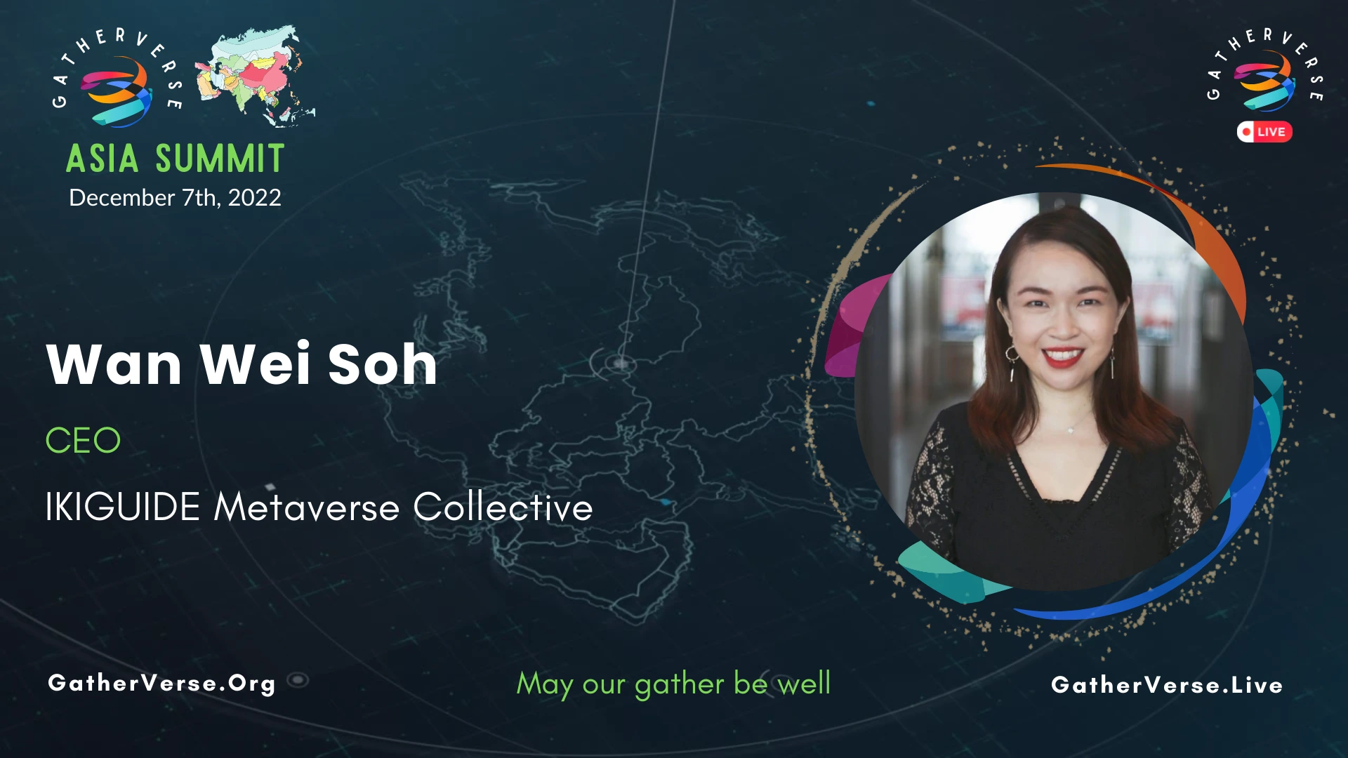 Wan Wei Soh – CEO | IKIGUIDE Metaverse Collective – GatherVerse