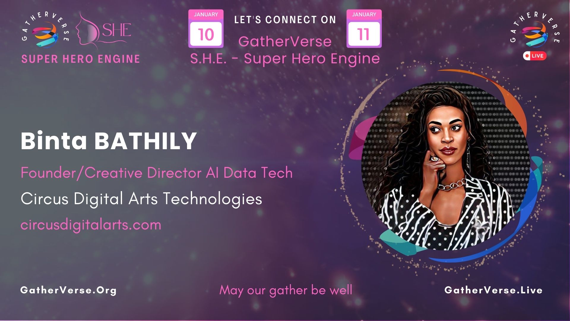 Binta BATHILY – Founder/Creative Director AI Data Tech | Circus Digital ...