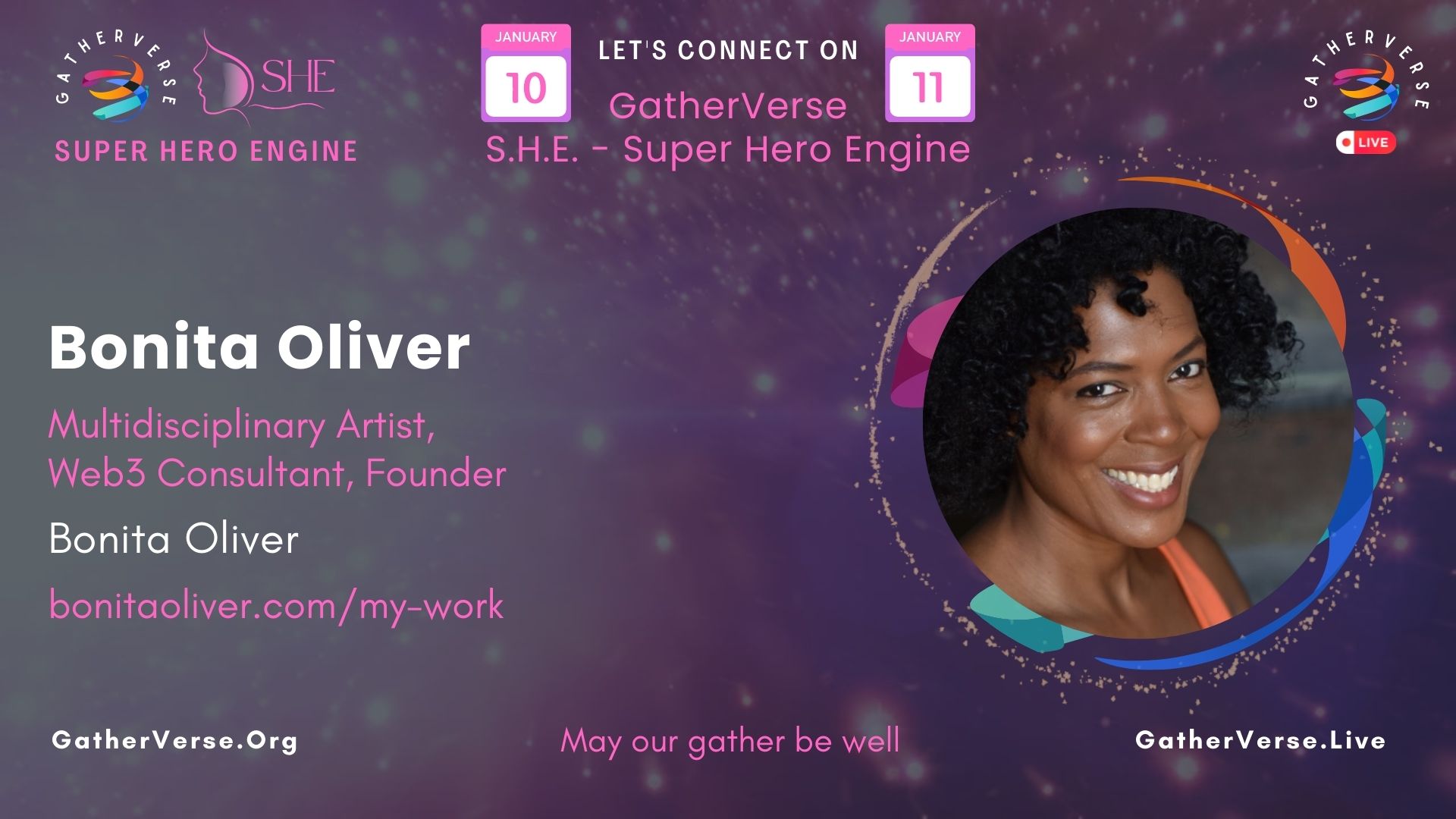 Bonita Oliver – Multidisciplinary Artist, Web3 Consultant, Founder ...