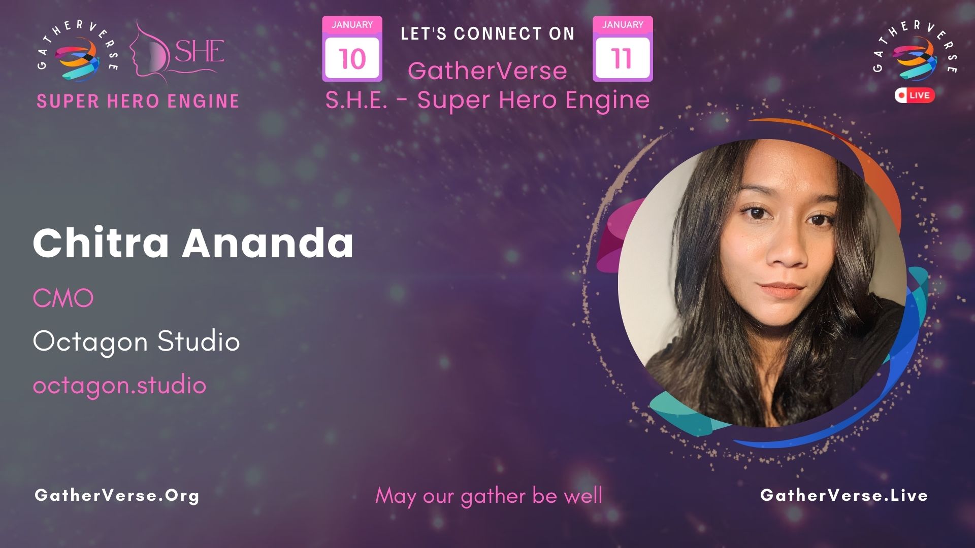 Chitra Ananda – CMO | Octagon Studio – GatherVerse