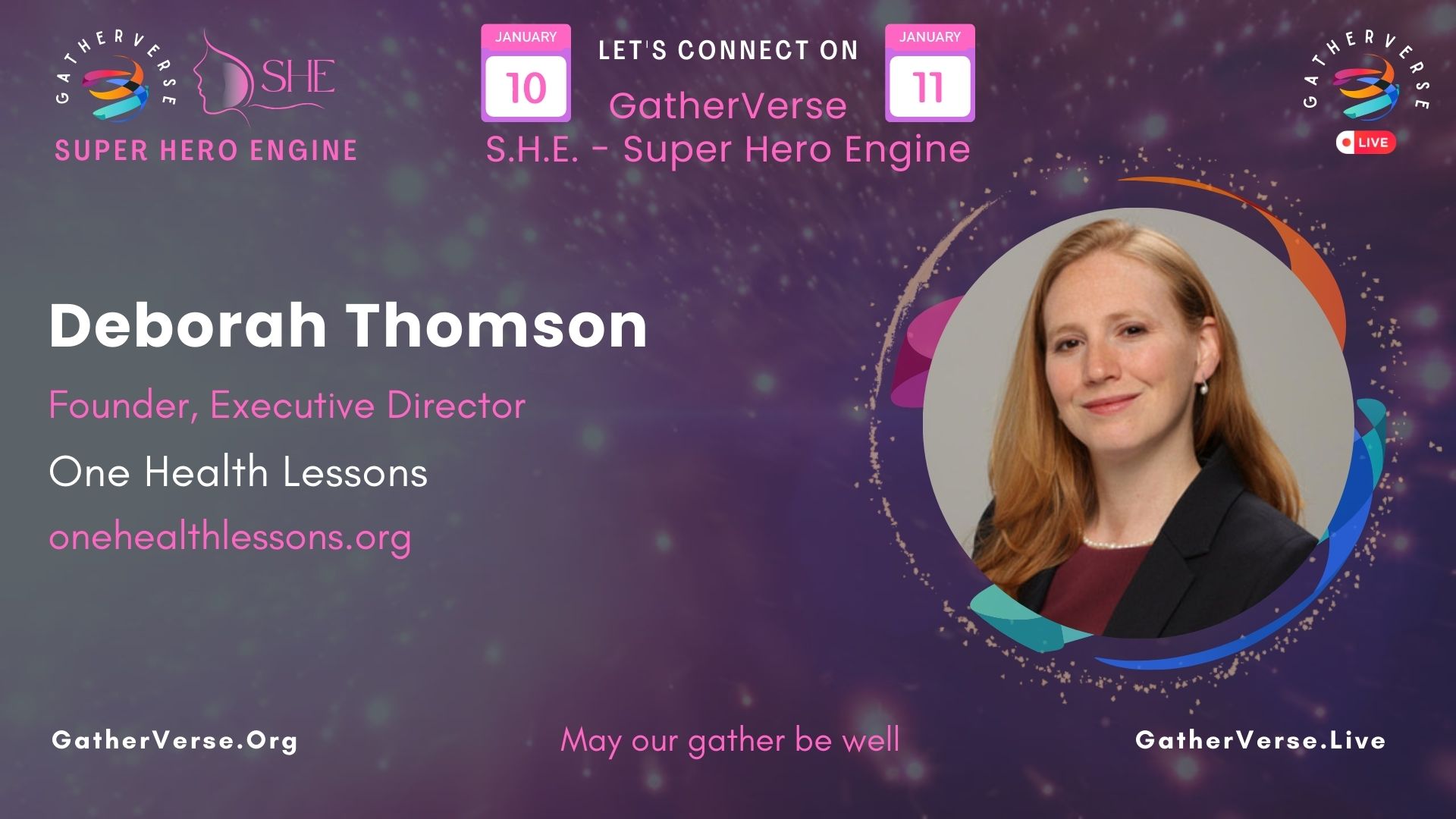 Deborah Thomson – Founder, Executive Director | One Health Lessons ...