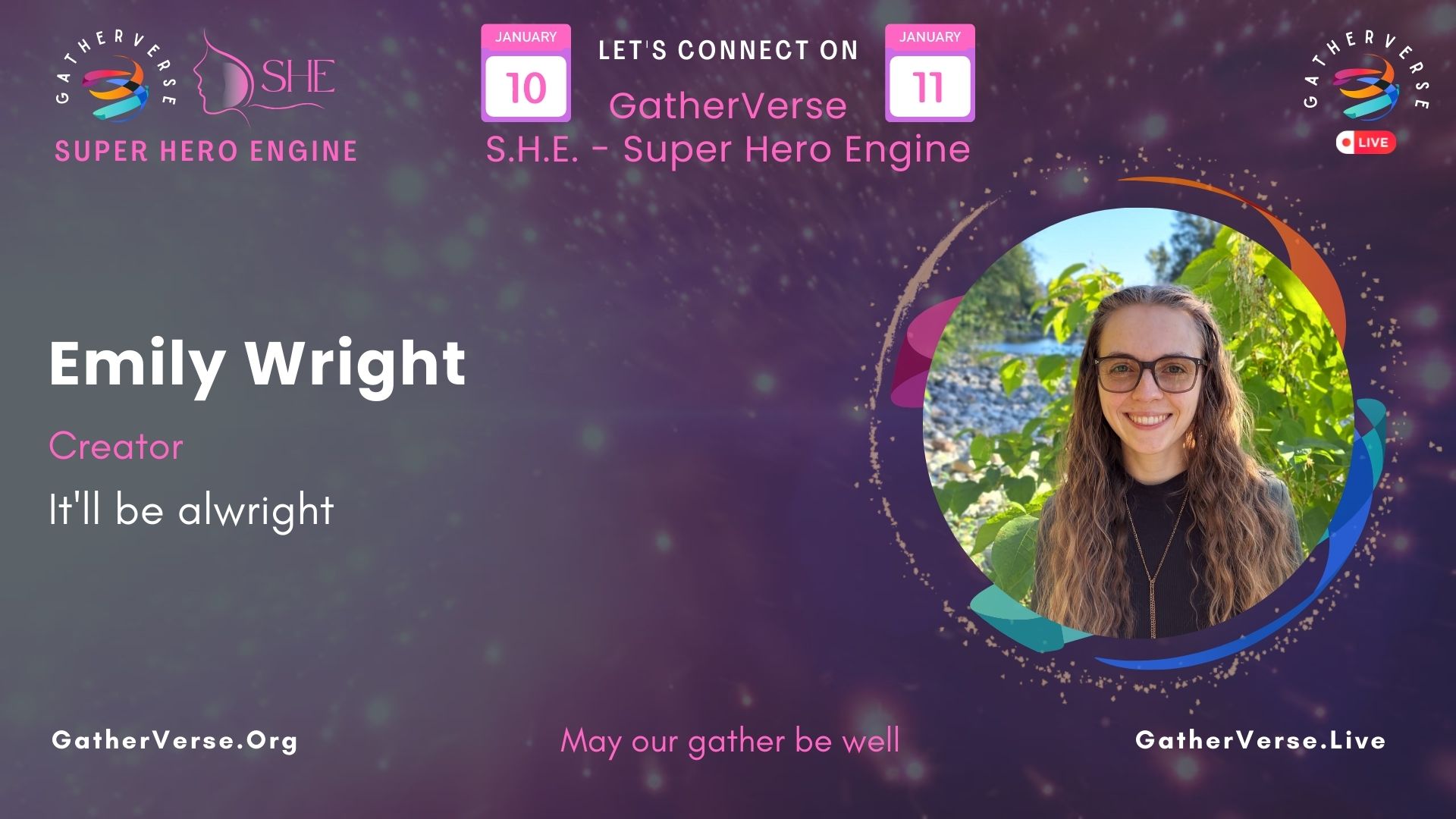 Emily Wright – Creator | It’ll be alwright – GatherVerse