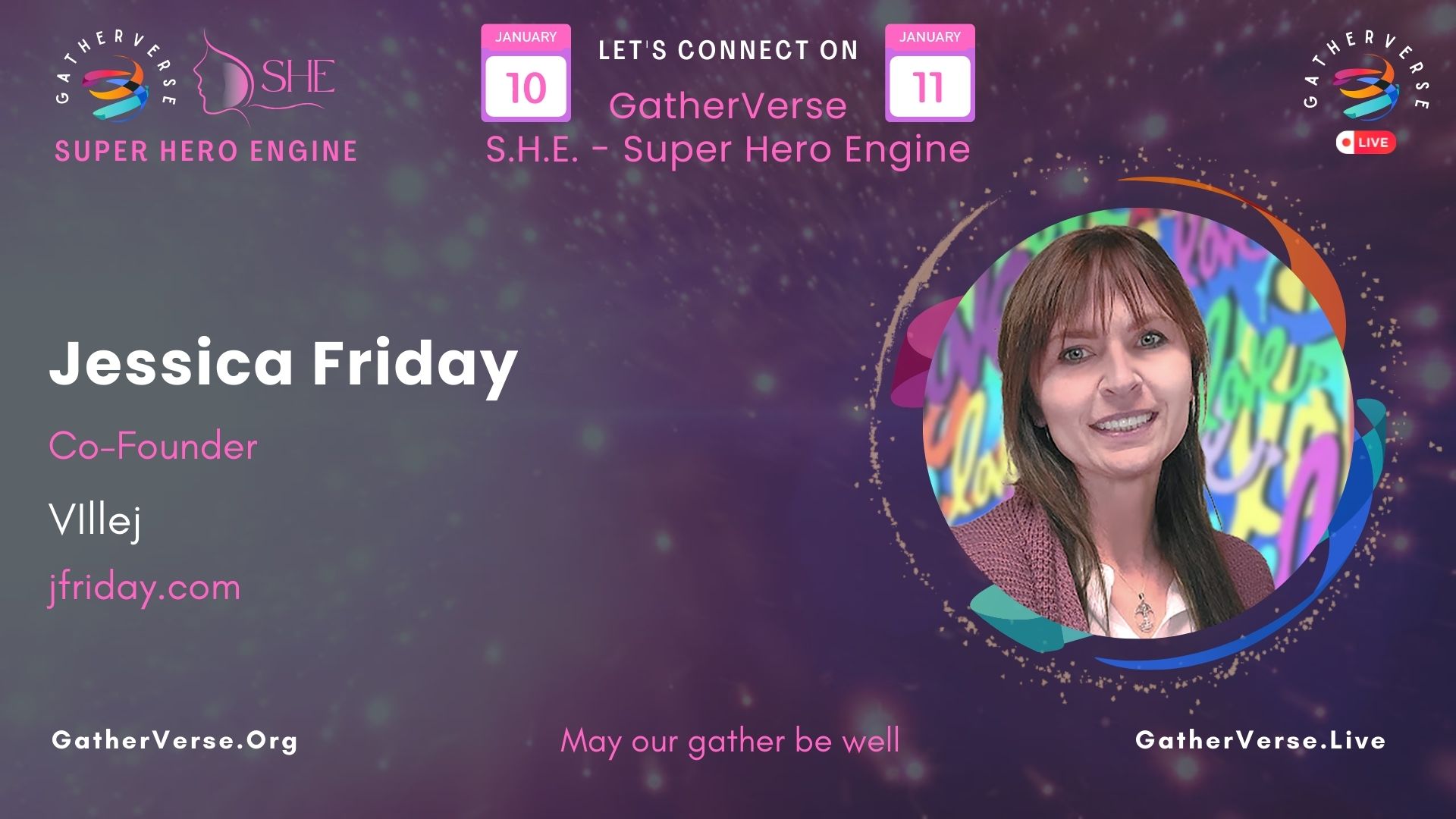 Jessica Friday – Cofounder | VIllej – GatherVerse