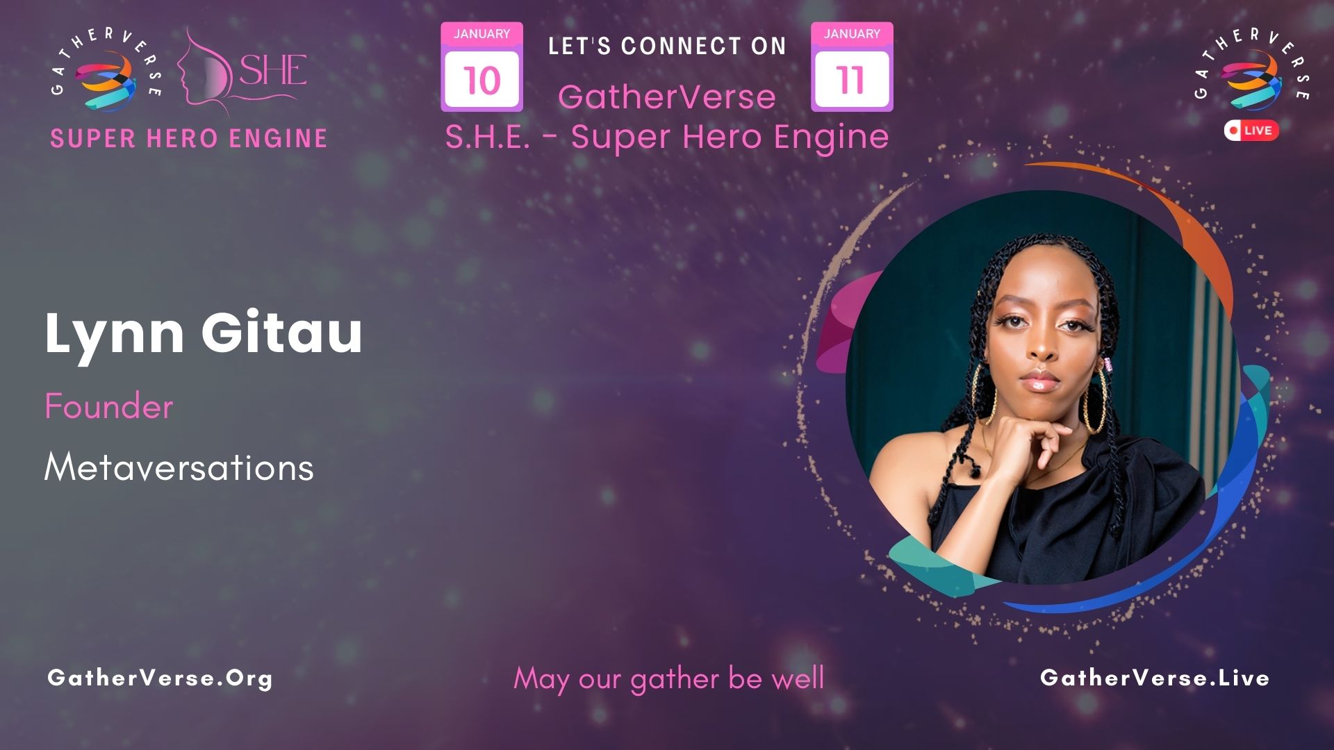 Lynn Gitau – Founder | Metaversations – GatherVerse
