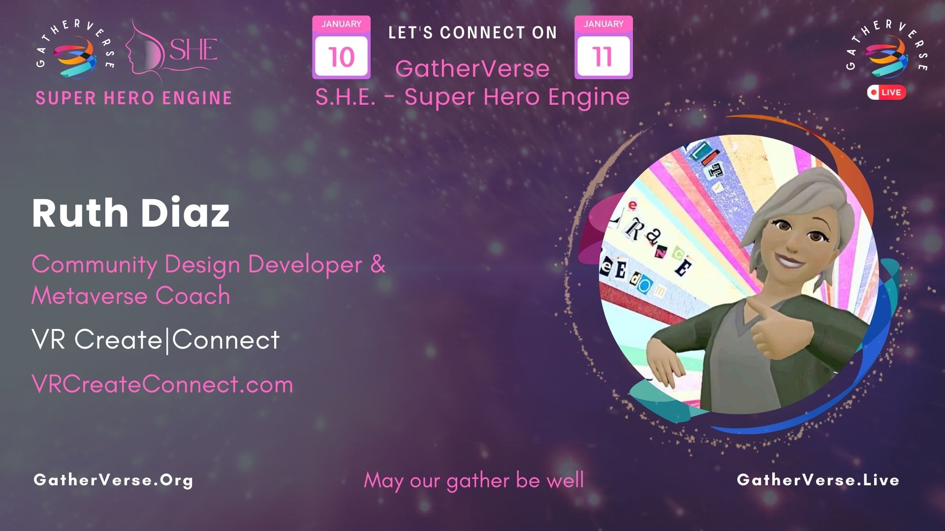 Ruth Diaz – Community Design Developer & Metaverse Coach | VR Create ...