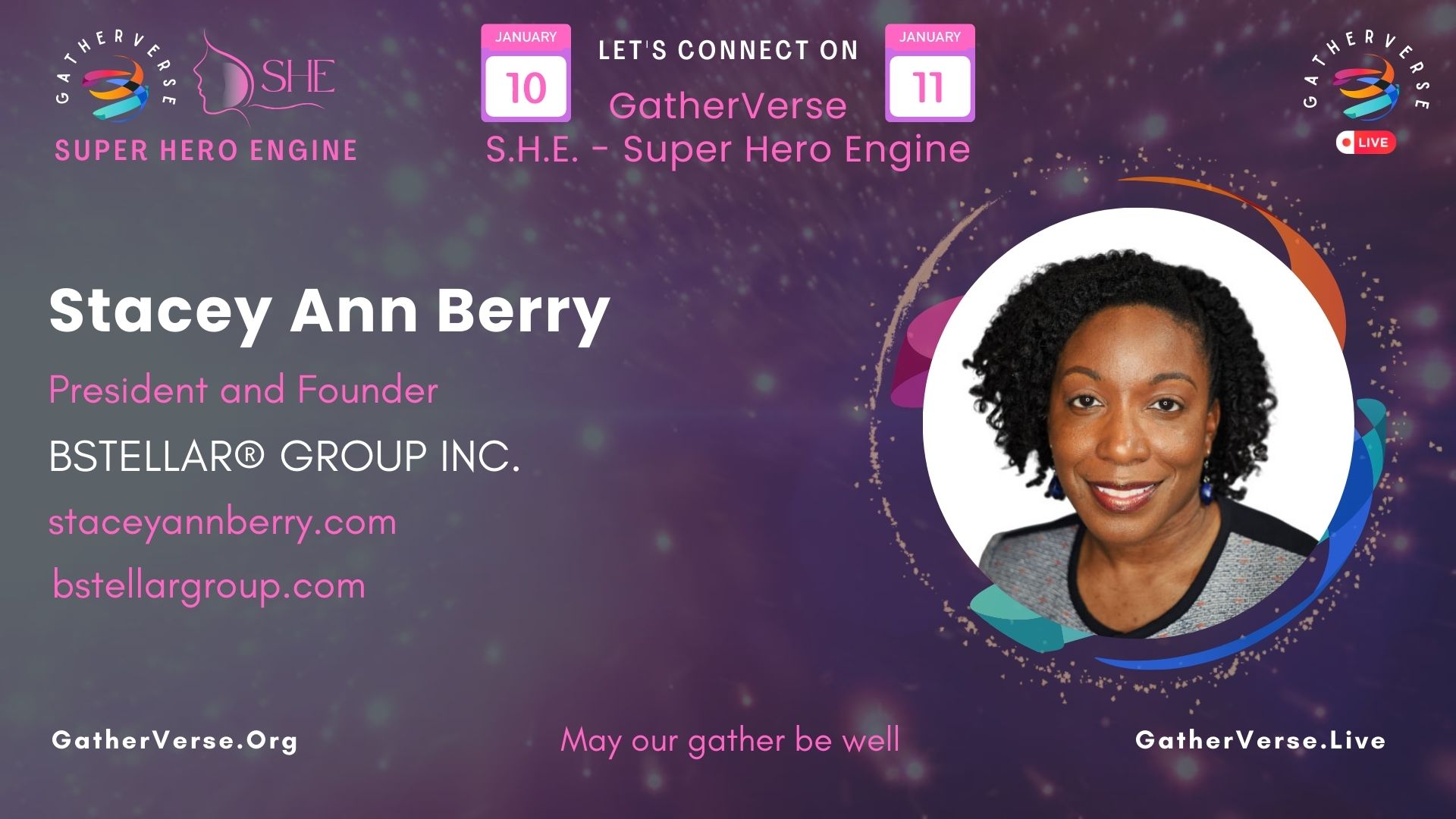 Stacey Ann Berry – President and Founder | BSTELLAR® GROUP INC ...