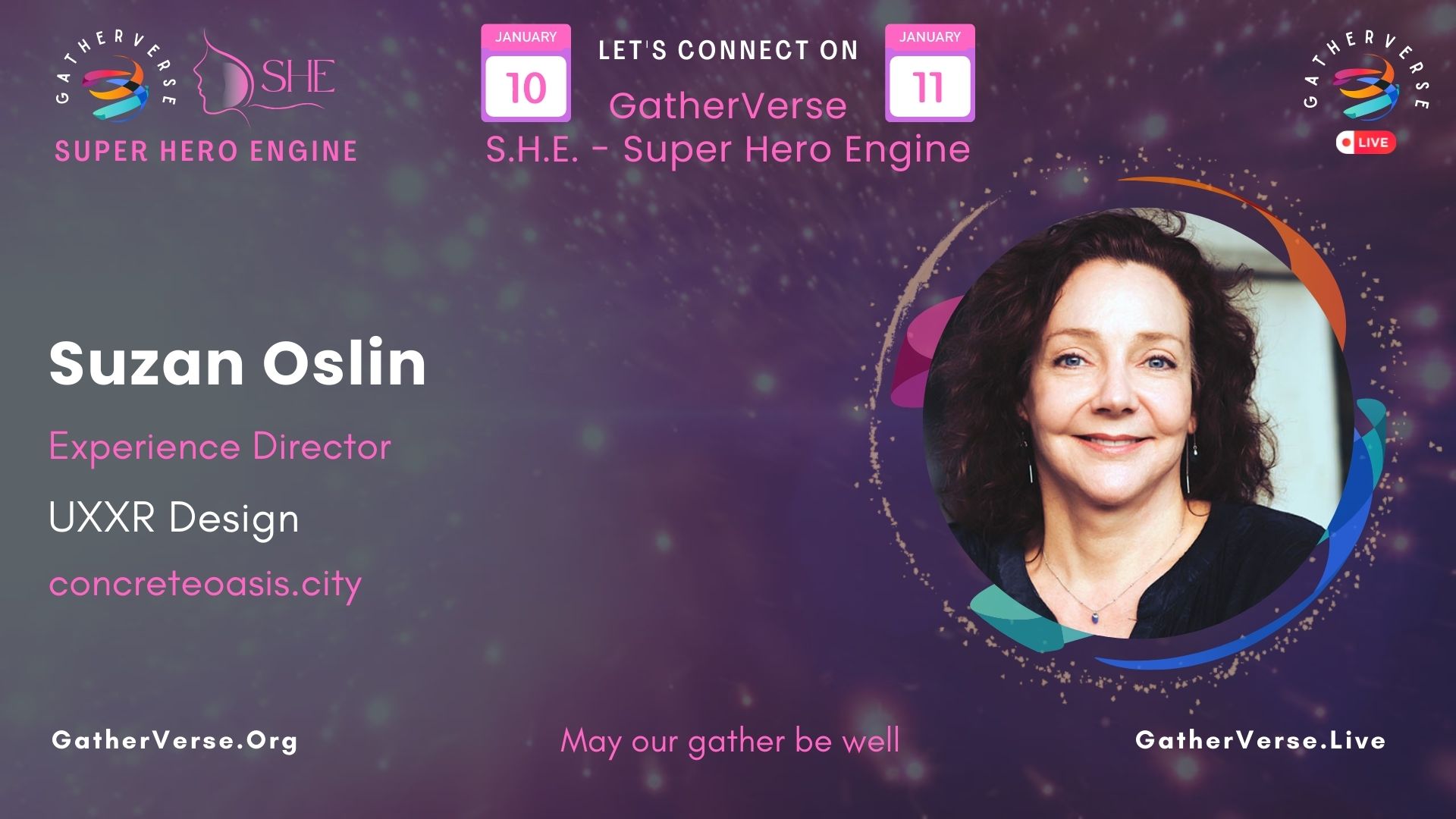 Suzan Oslin – Experience Director | UXXR Design – GatherVerse