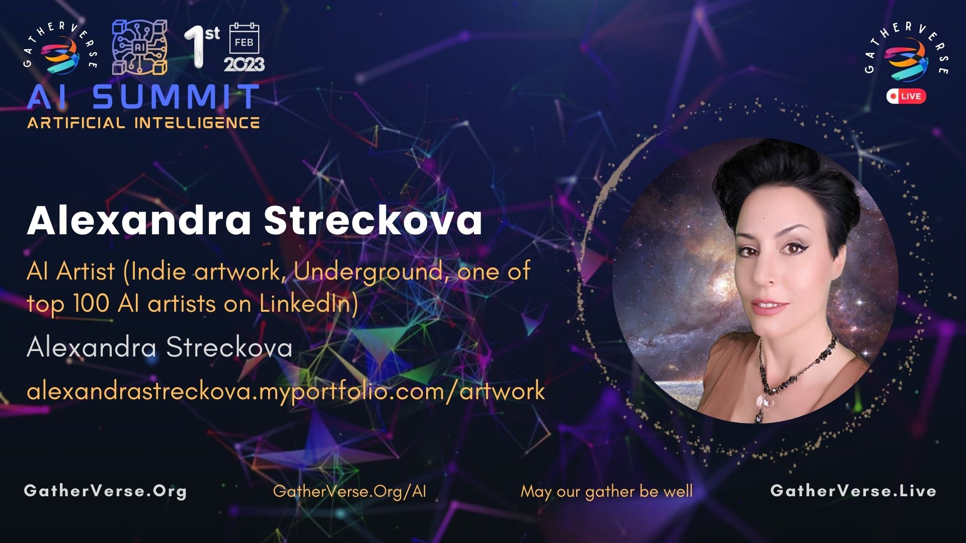 Alexandra Streckova – AI Artist (Indie artwork, Underground, one of top ...