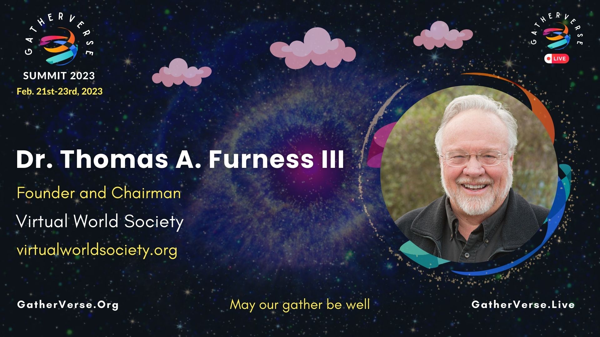 Dr. Thomas A. Furness III – Founder and Chairman | Virtual World ...