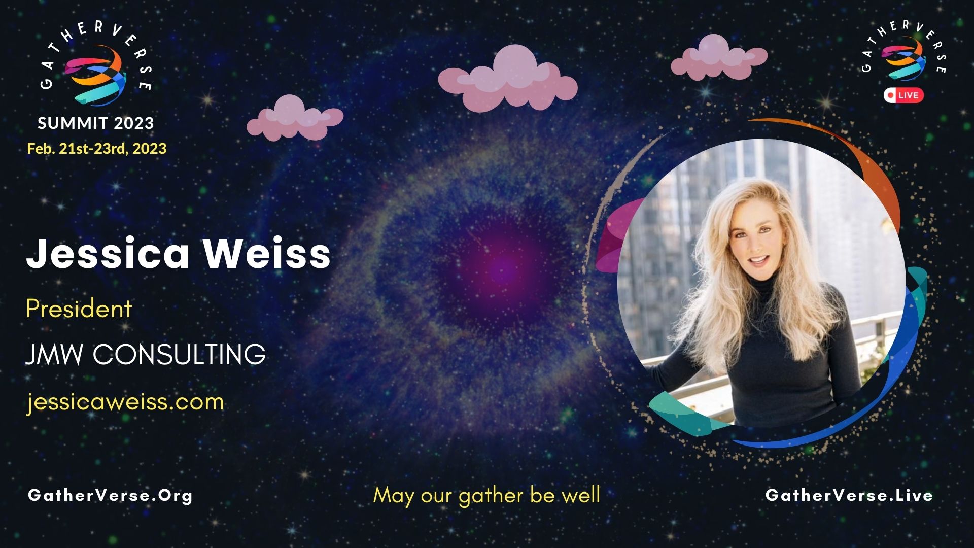 Jessica Weiss – President | JMW CONSULTING – GatherVerse