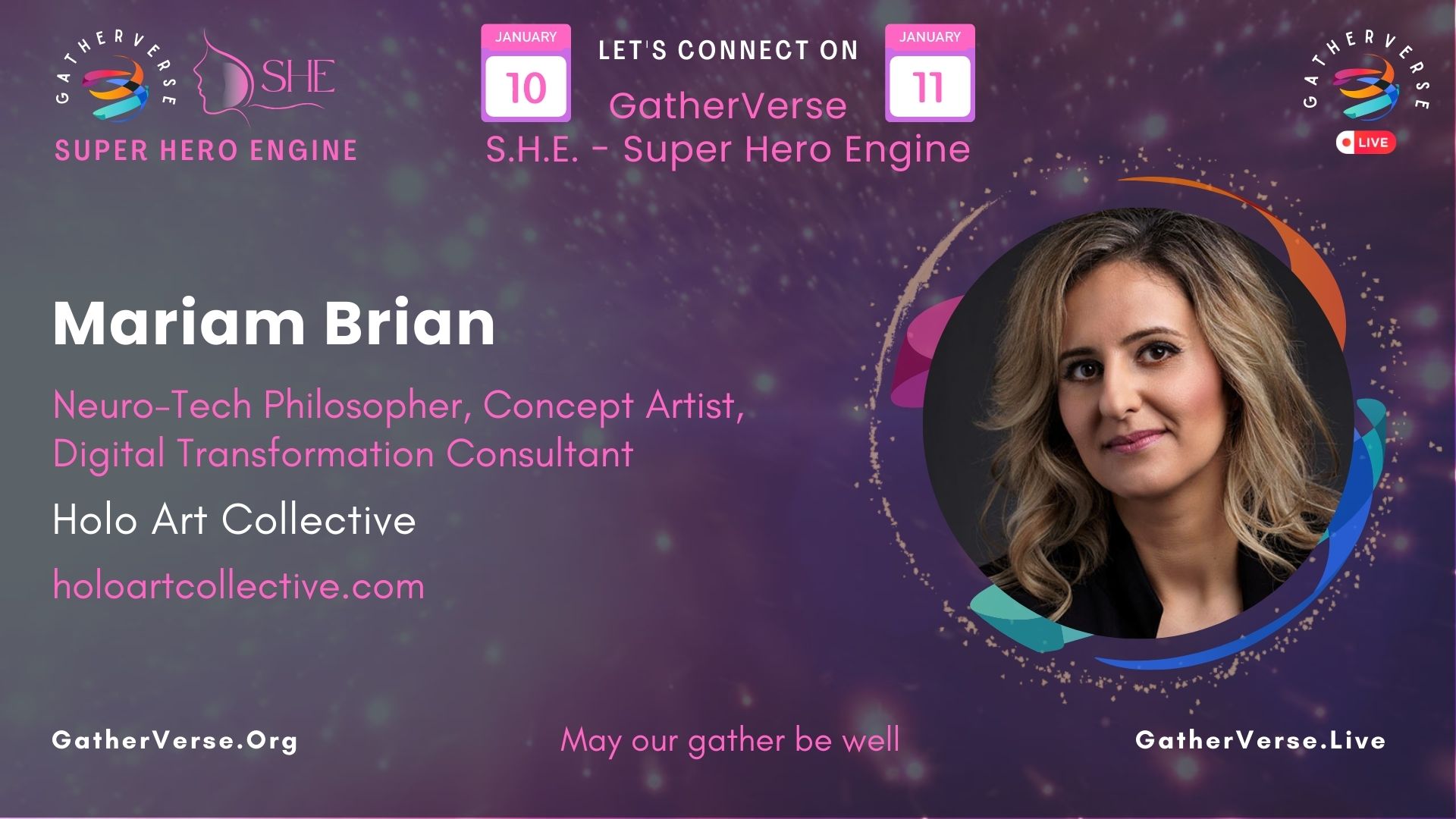 Mariam Brian – Neuro-Tech Philosopher, Concept Artist, Digital Transformation Consultant | Holo ...