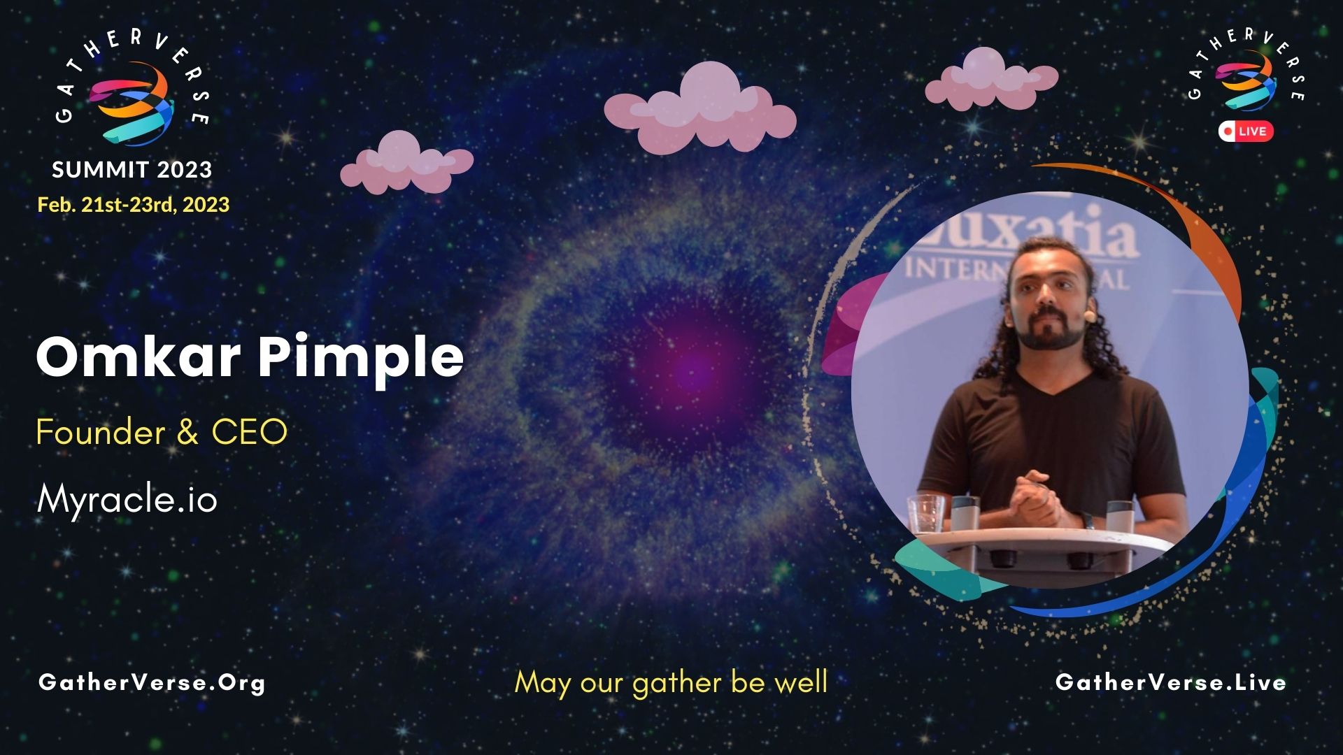 Omkar Pimple – Founder & CEO | Myracle.io – GatherVerse
