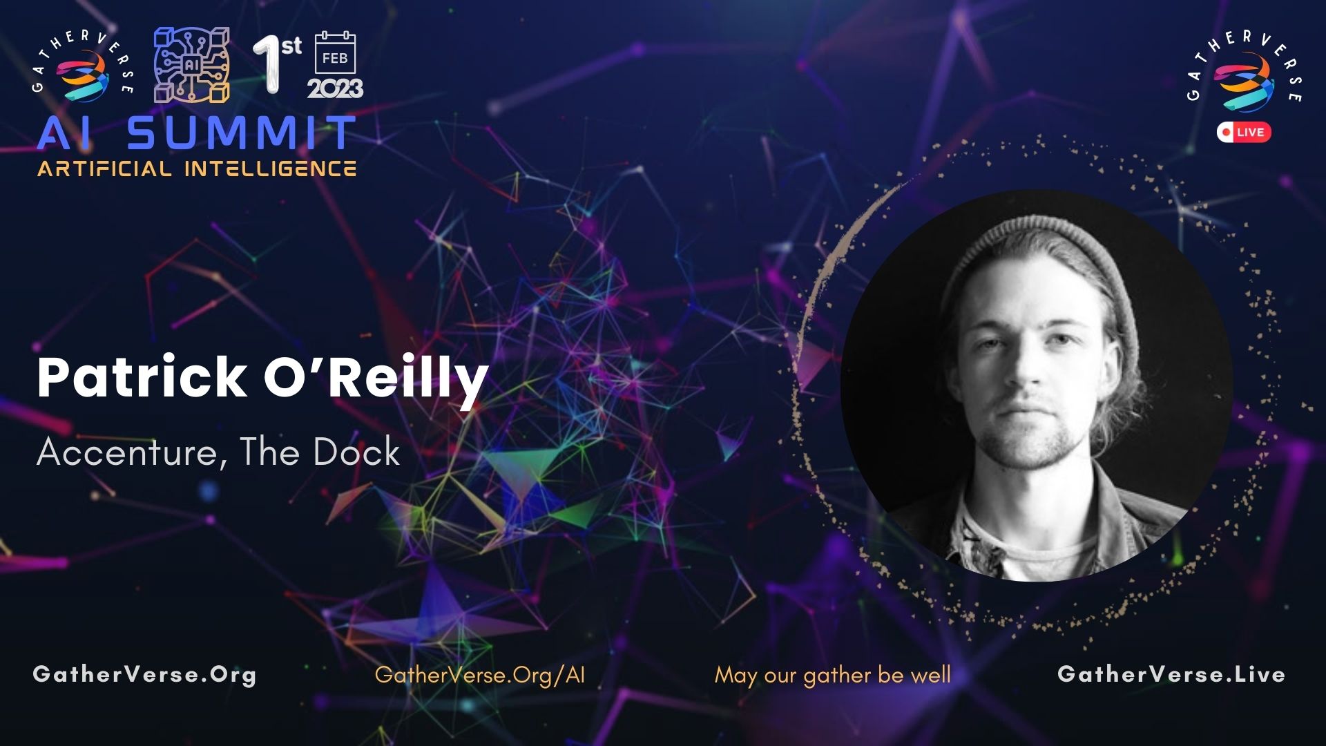 Patrick O’Reilly – Accenture, The Dock – GatherVerse