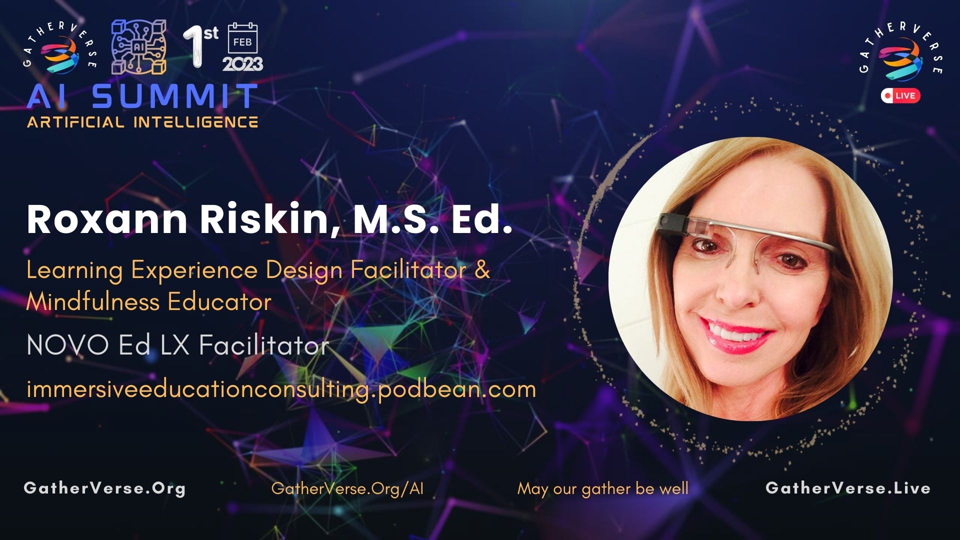 Roxann Riskin, M.S. Ed. – Learning Experience Design Facilitator ...