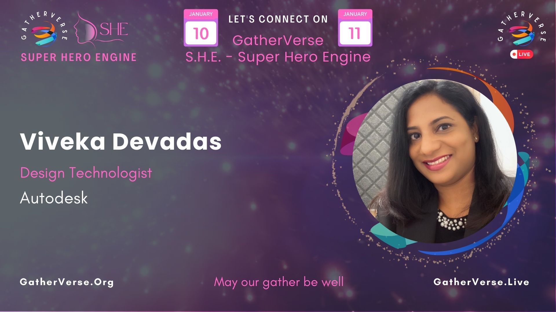 Viveka Devadas – Design Technologist | Autodesk – GatherVerse