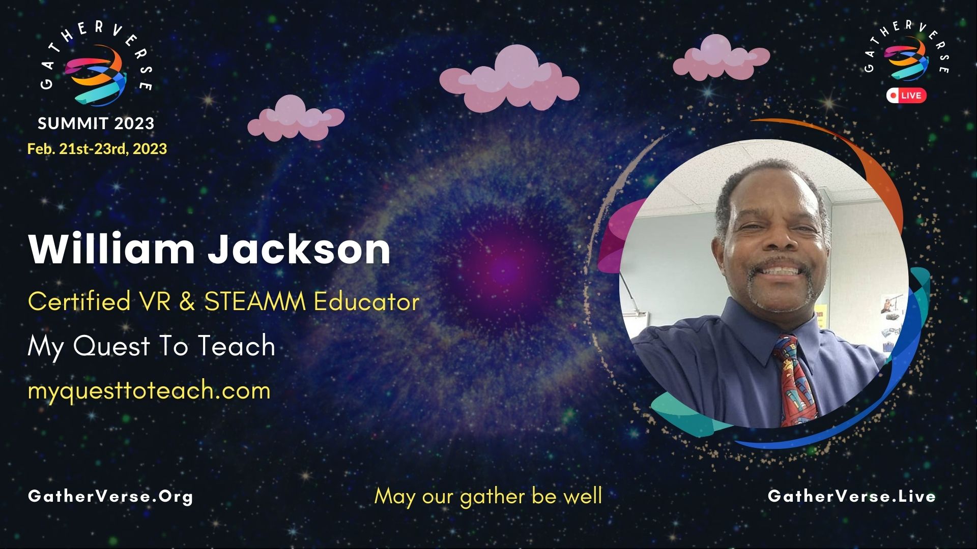 William Jackson – Certified VR & STEAMM Educator | My Quest To Teach ...