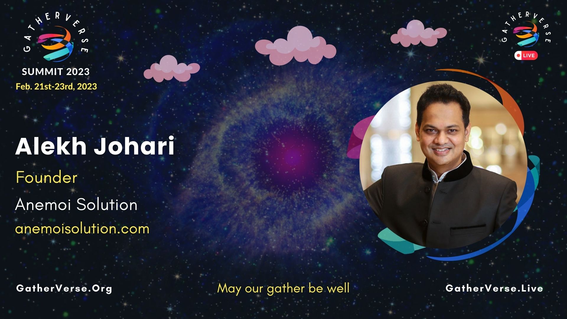 Alekh Johari – Founder | Anemoi Solution – GatherVerse