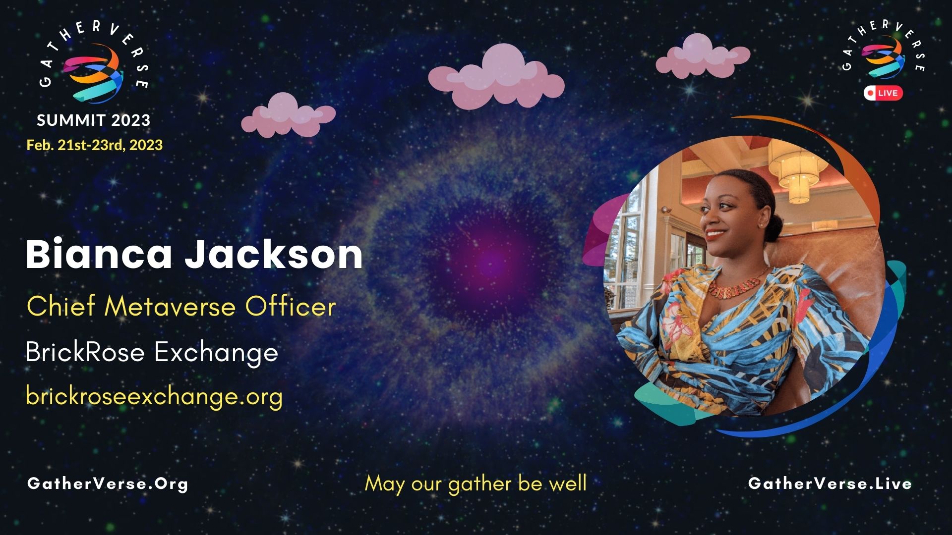 Bianca Jackson – Chief Metaverse Officer | BrickRose Exchange – GatherVerse