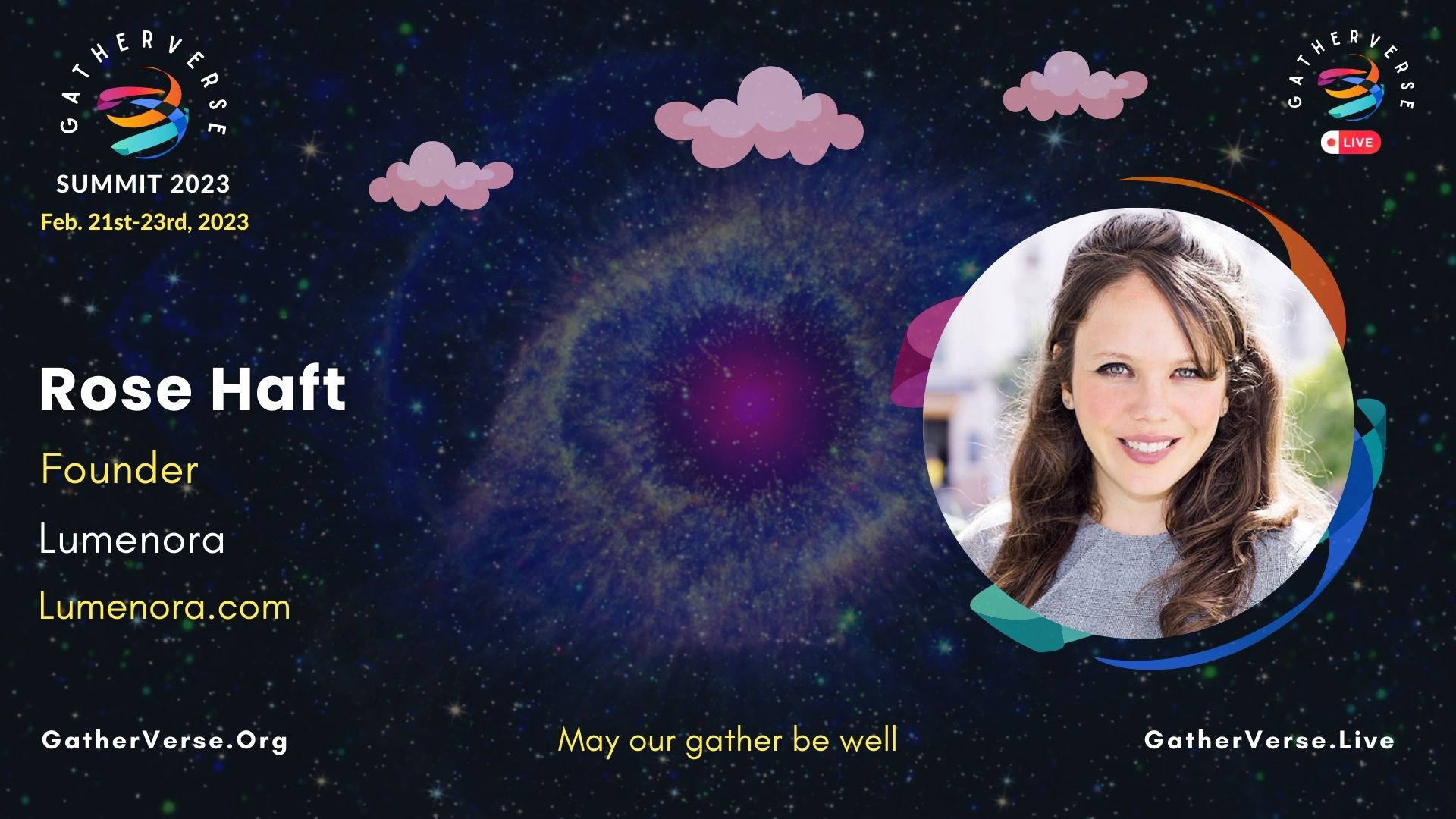 Rose Haft – Founder | Lumenora – GatherVerse