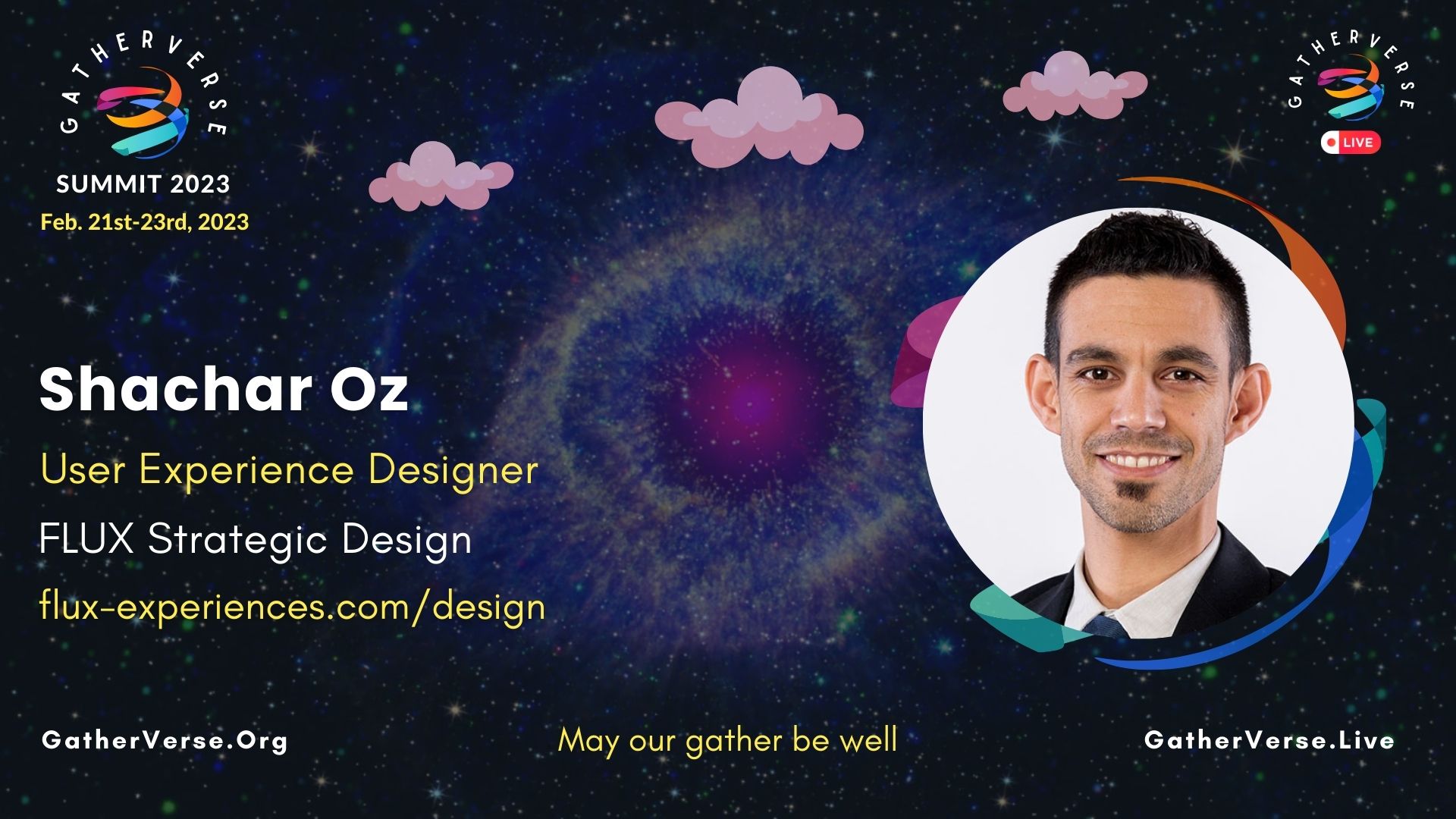 Shachar Oz – User Experience Designer | FLUX Strategic Design – GatherVerse
