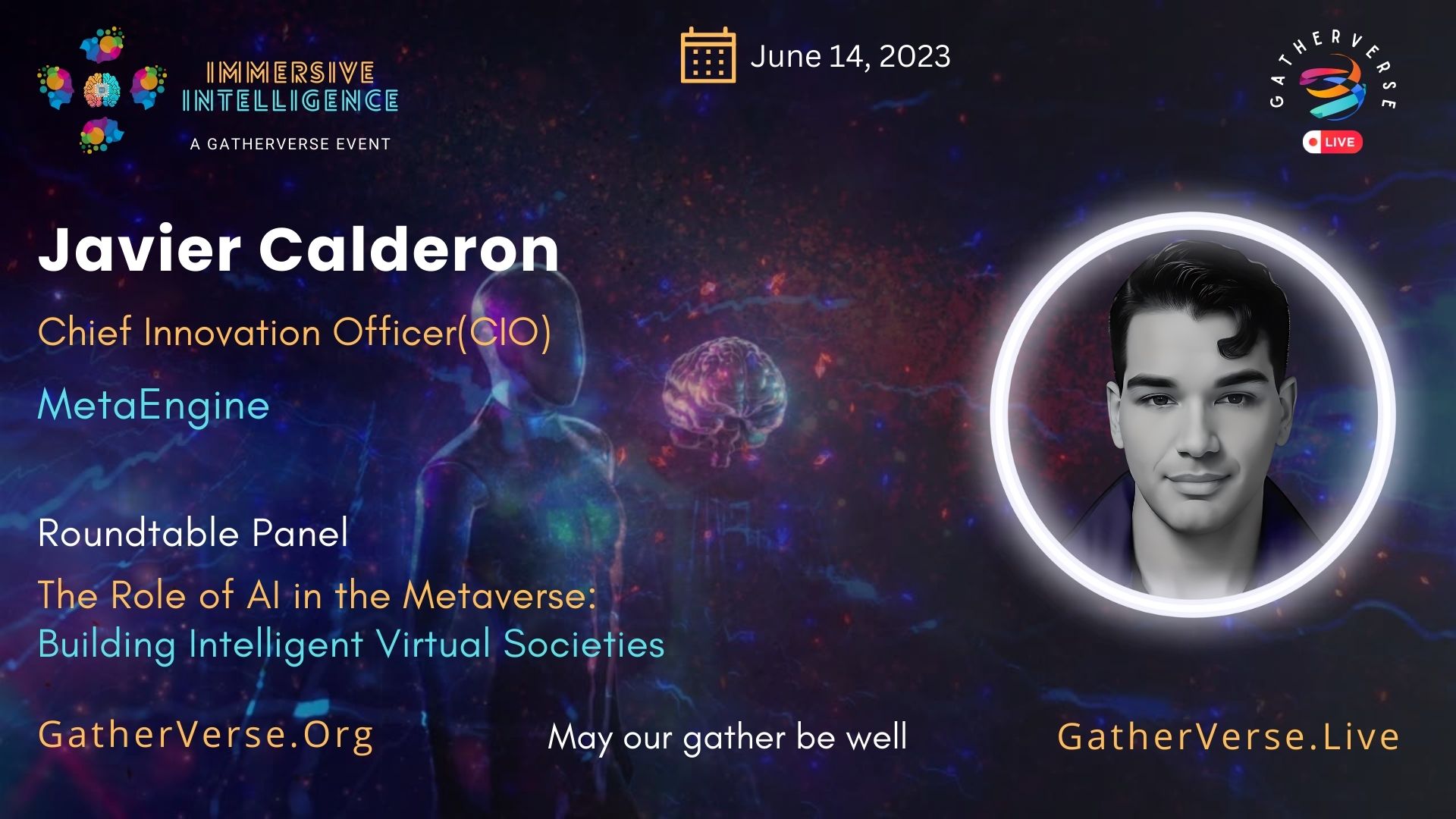 Javier Calderon – Chief Innovation Officer(CIO) | MetaEngine – GatherVerse