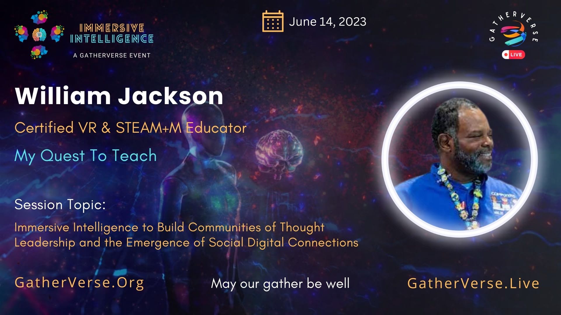 William Jackson – Certified VR & STEAM+M Educator | My Quest To Teach ...