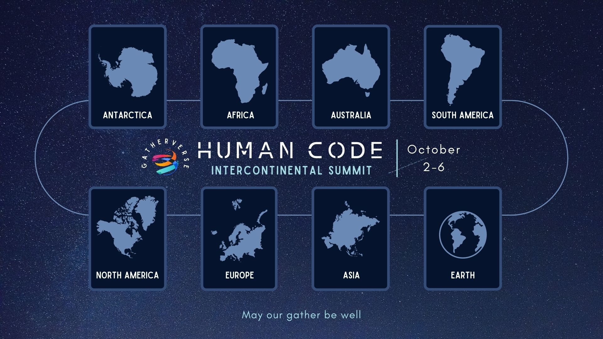 GatherVerse Human Code: Intercontinental Summit (October 2-6, 2023 ...